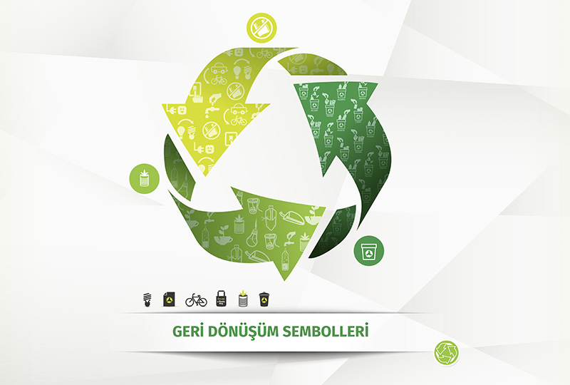Recycle Symbols - Nonwoven Bag - Netpak