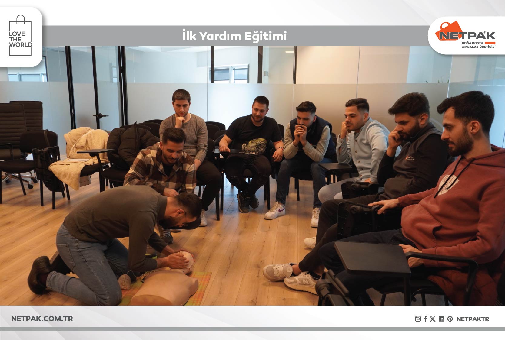 Netpak Ambalaj İlk Yardım Eğitimi - Netpak Bez Çanta