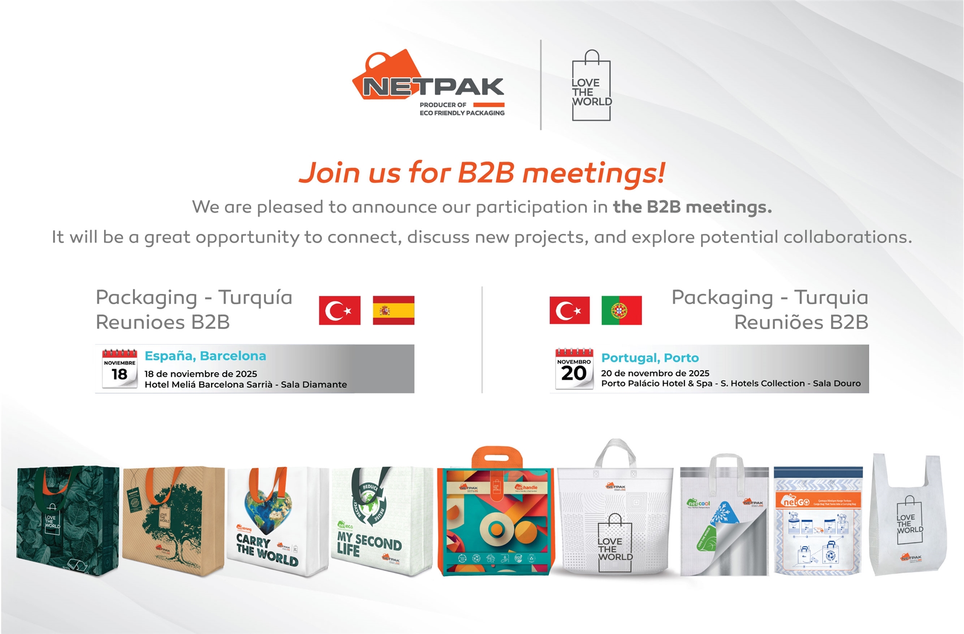Join Us For B2b Mettings We Are Pleased To Announce Our Participation ...